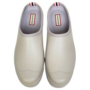 Hunter | Shoes | New Hunter Original Play Slip On Clogs Gray Waterproof ...